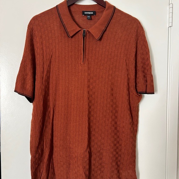 Express | Shirts | Express Mens Brick Polo Shirt | Poshmark